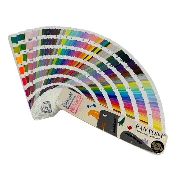 Pantone | Office | Pantone Color Formula Guide 00 1995 Edition Color ...